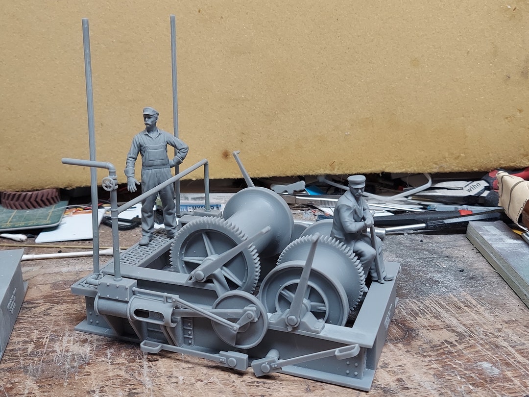 G Scale 3D Printed 3 Drum Steam Donkey yarder - Etsy