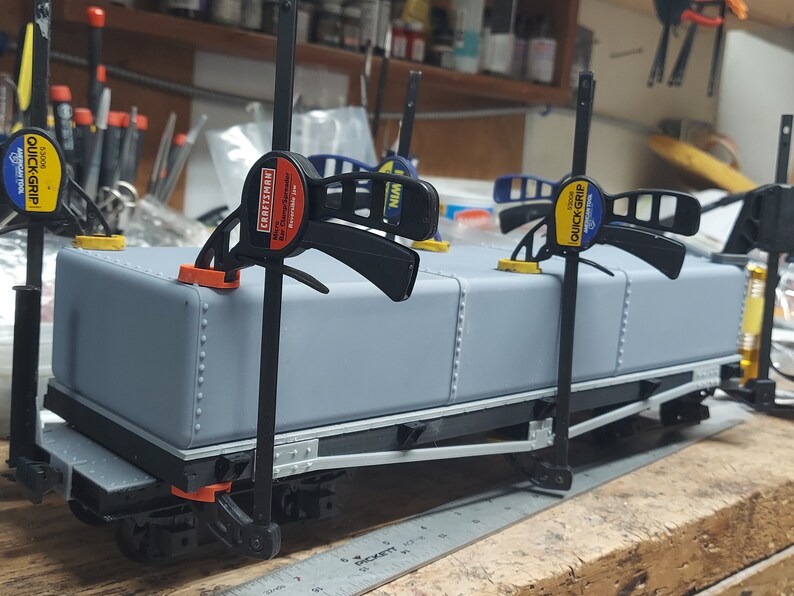 7/8th WDLR Class H Wagon Kit - Etsy