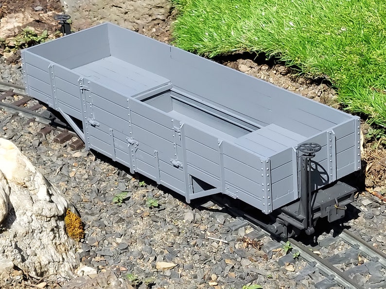 7/8th WDLR Class E Wagon Kit With Bogies - Etsy Australia