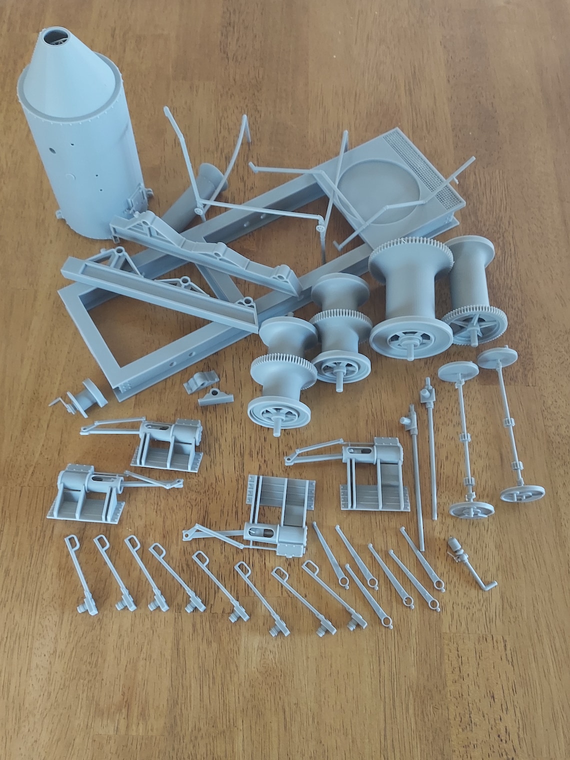 G Scale 3D Printed 6 Drum Steam Donkey "yarder" Kit - Etsy
