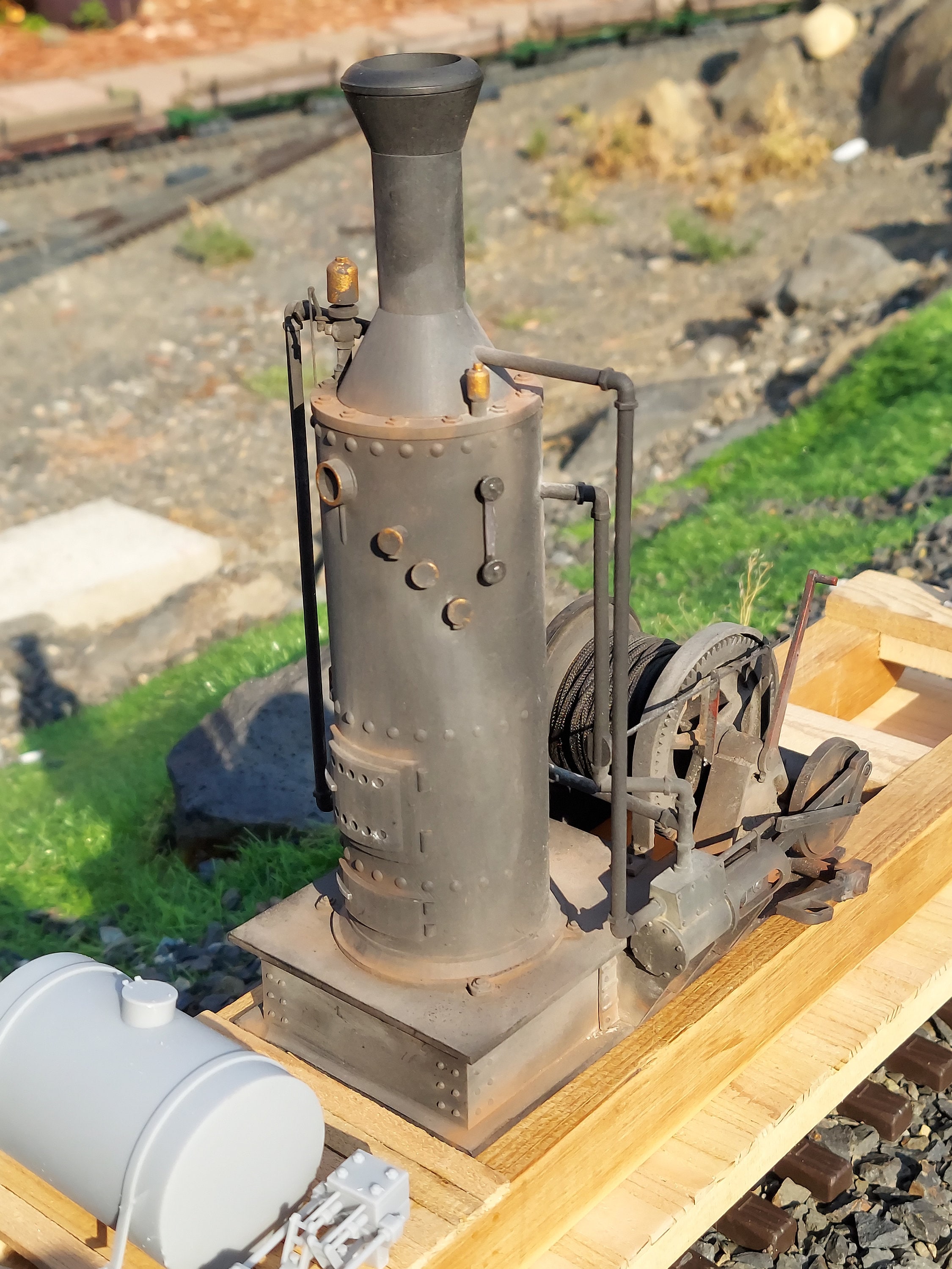 G Scale 3D Printed Willamette Single Drum Steam Donkey Kit - Etsy