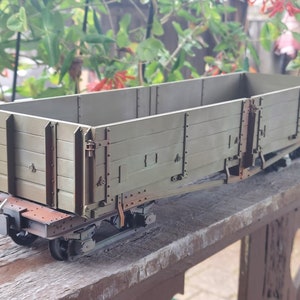 New 7/8th WDLR Class D Wagon Kit - Etsy