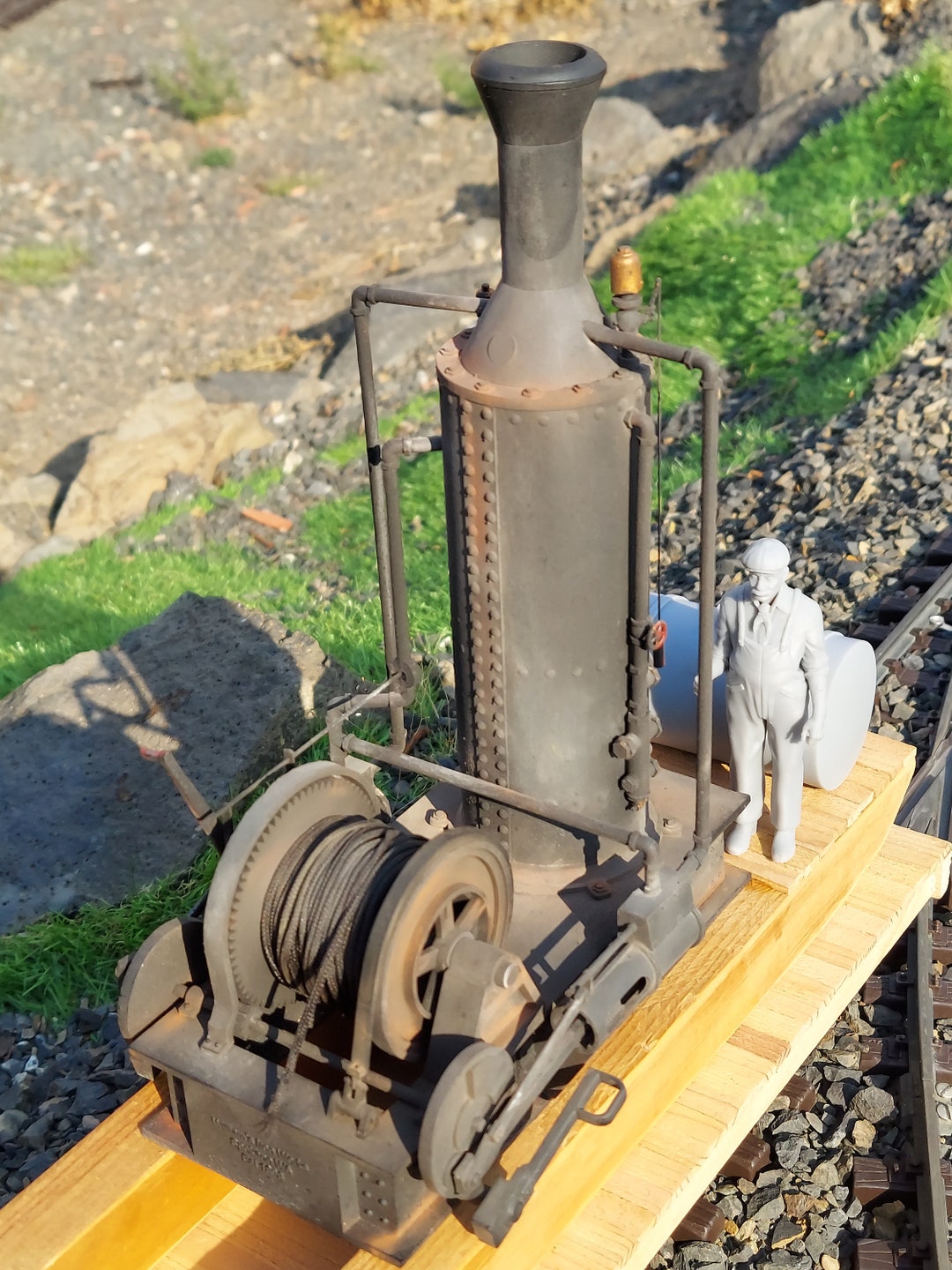 G Scale 3D Printed Willamette Single Drum Steam Donkey Kit - Etsy