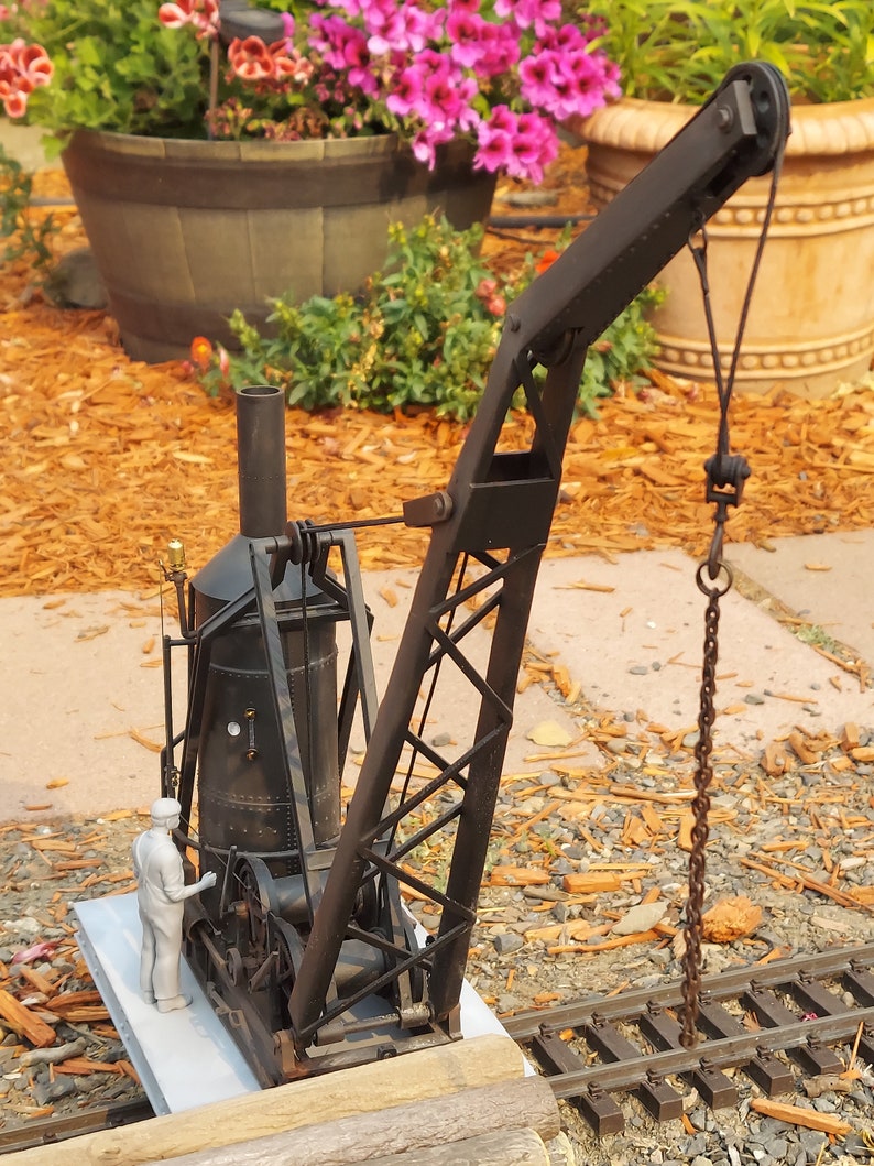 G Scale 3D Printed Willamette 2 Drum Steam Donkey Kit With Boom - Etsy