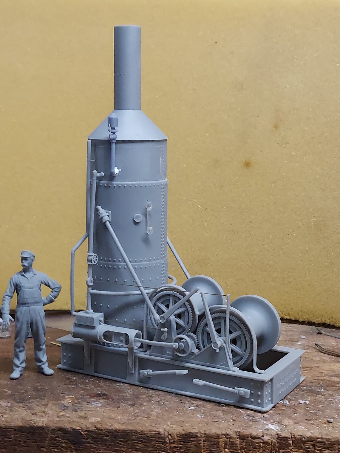 G Scale 3D Printed Willamette 2 Drum Steam Donkey Kit - Etsy