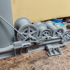 G Scale 3D Printed 6 Drum Steam Donkey "yarder" Kit - Etsy