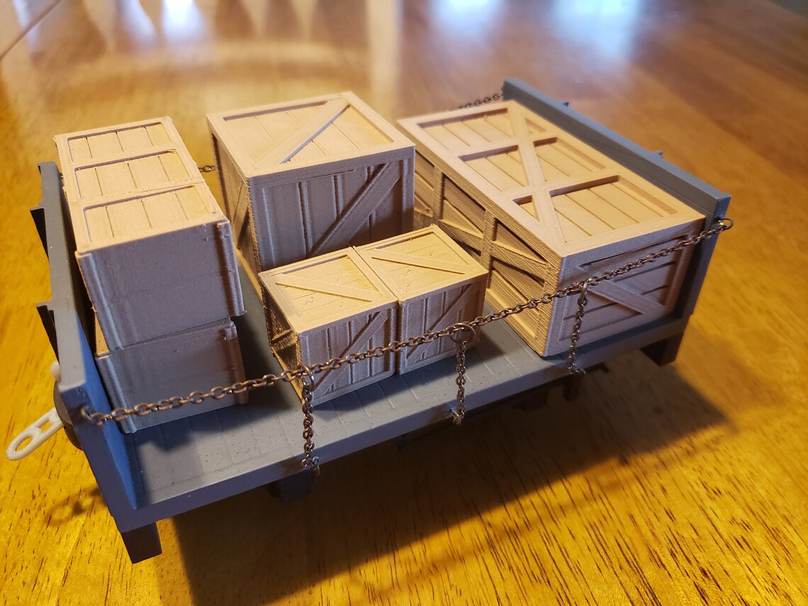 Wood Crate Load - Etsy