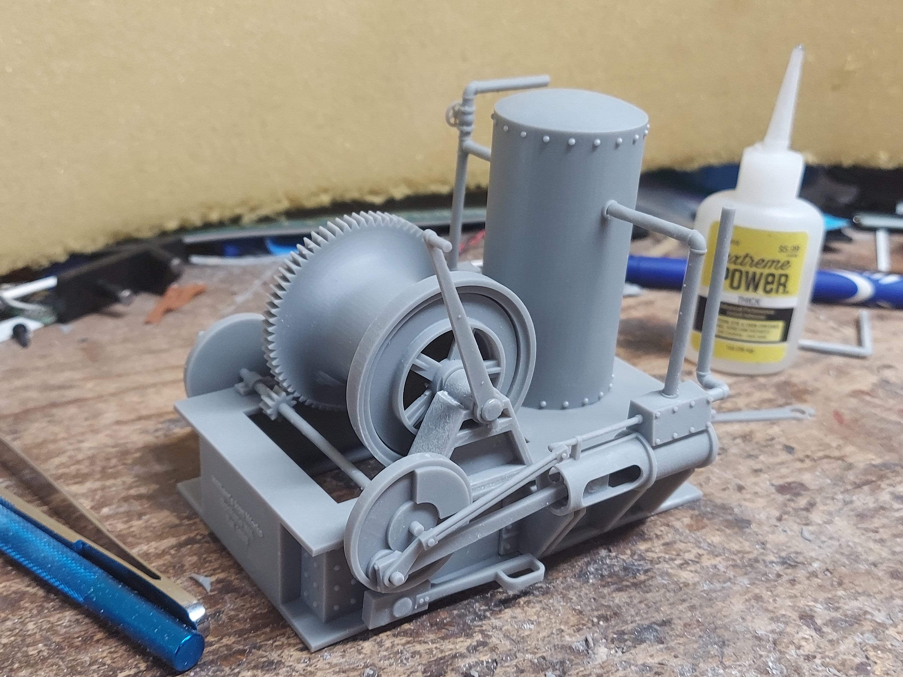 G Scale 3D Printed Steam Winch - Etsy