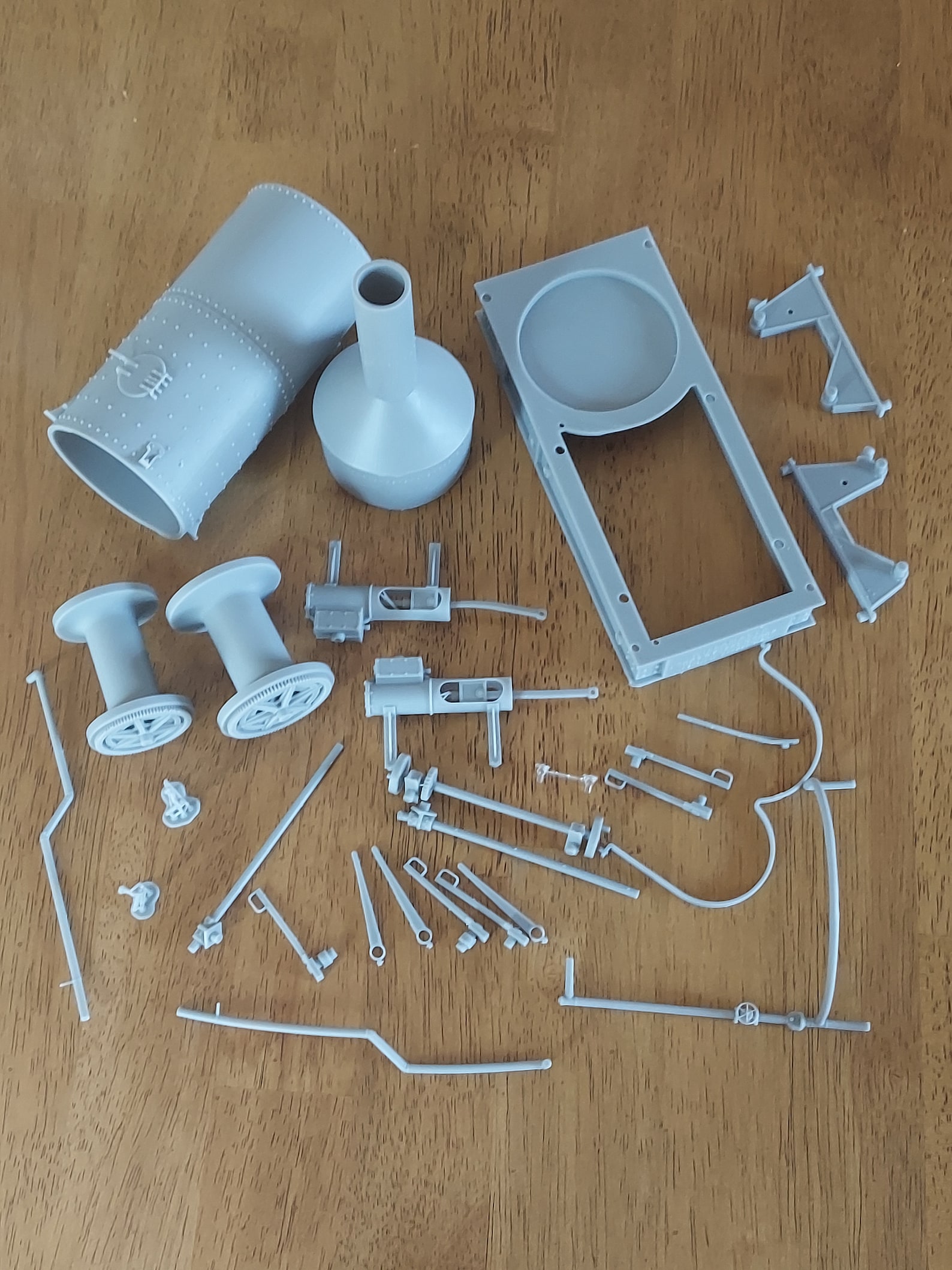 G Scale 3D Printed Willamette 2 Drum Steam Donkey Kit - Etsy