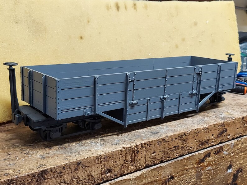 7/8th WDLR Class E Wagon Kit With Bogies - Etsy Australia