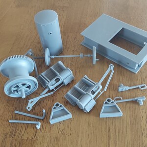 G Scale 3D Printed Steam Winch - Etsy