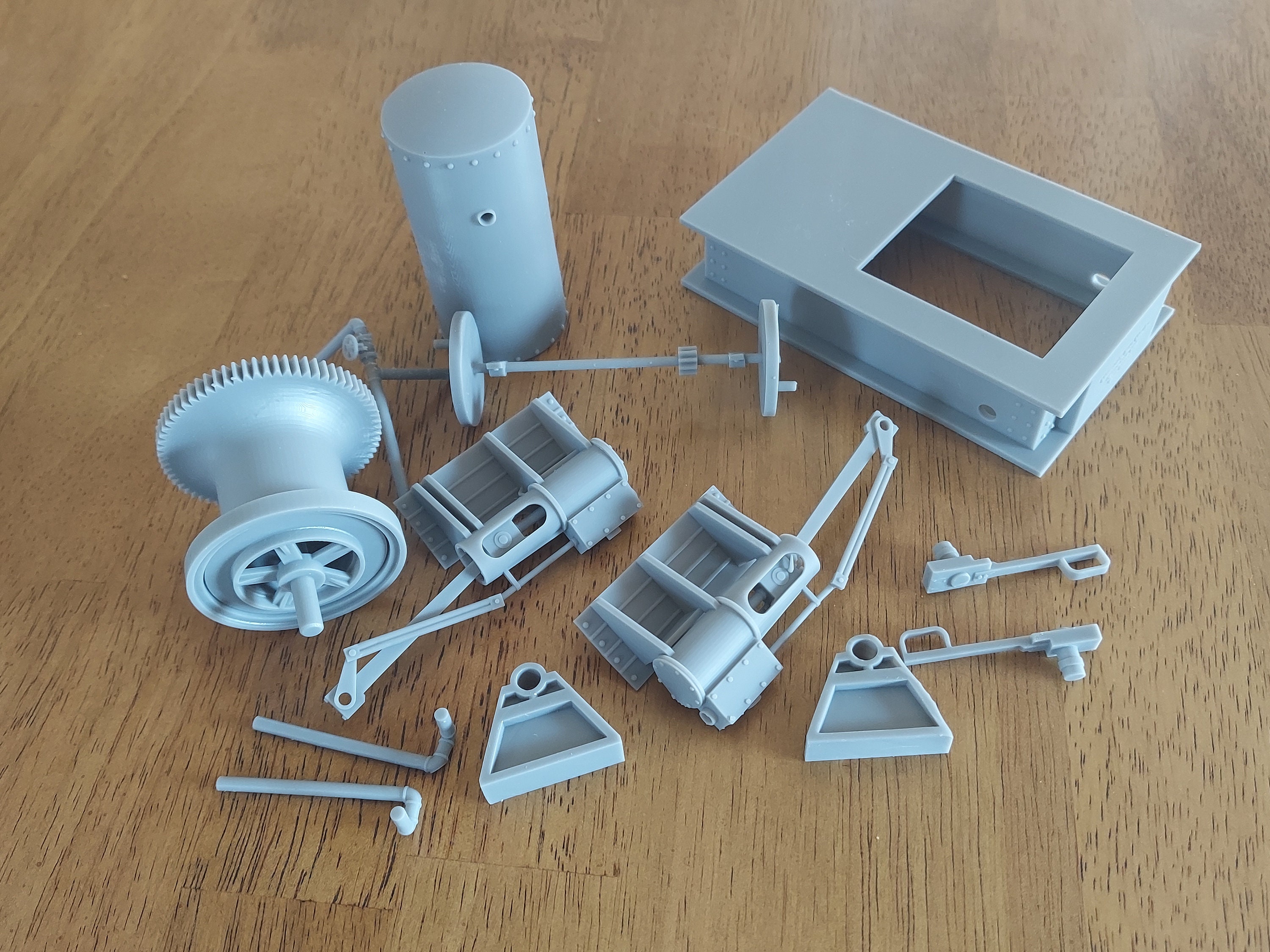 G Scale 3D Printed Steam Winch - Etsy