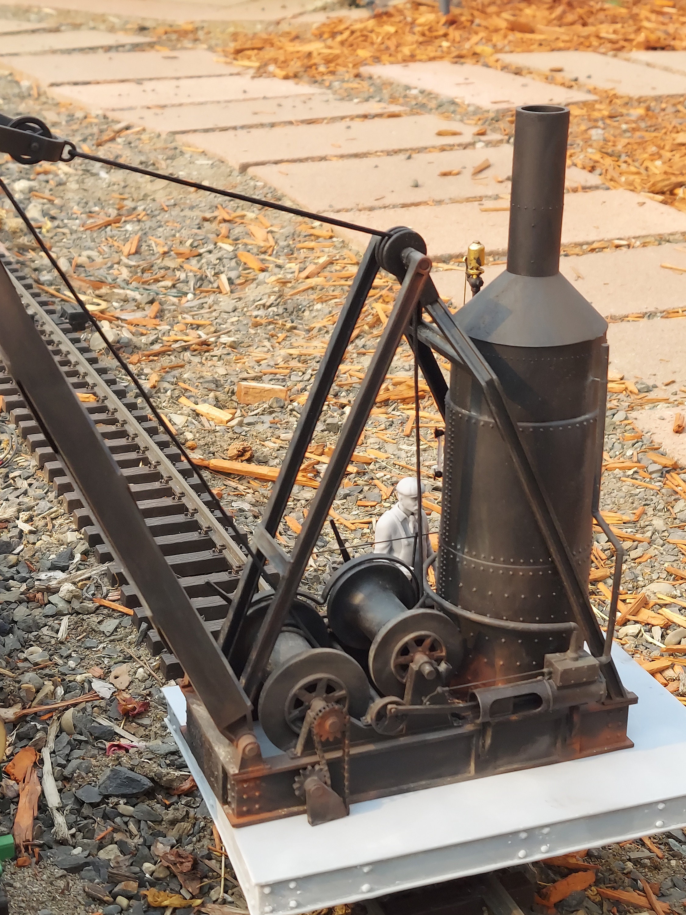 G Scale 3D Printed Willamette 2 Drum Steam Donkey Kit With Boom - Etsy