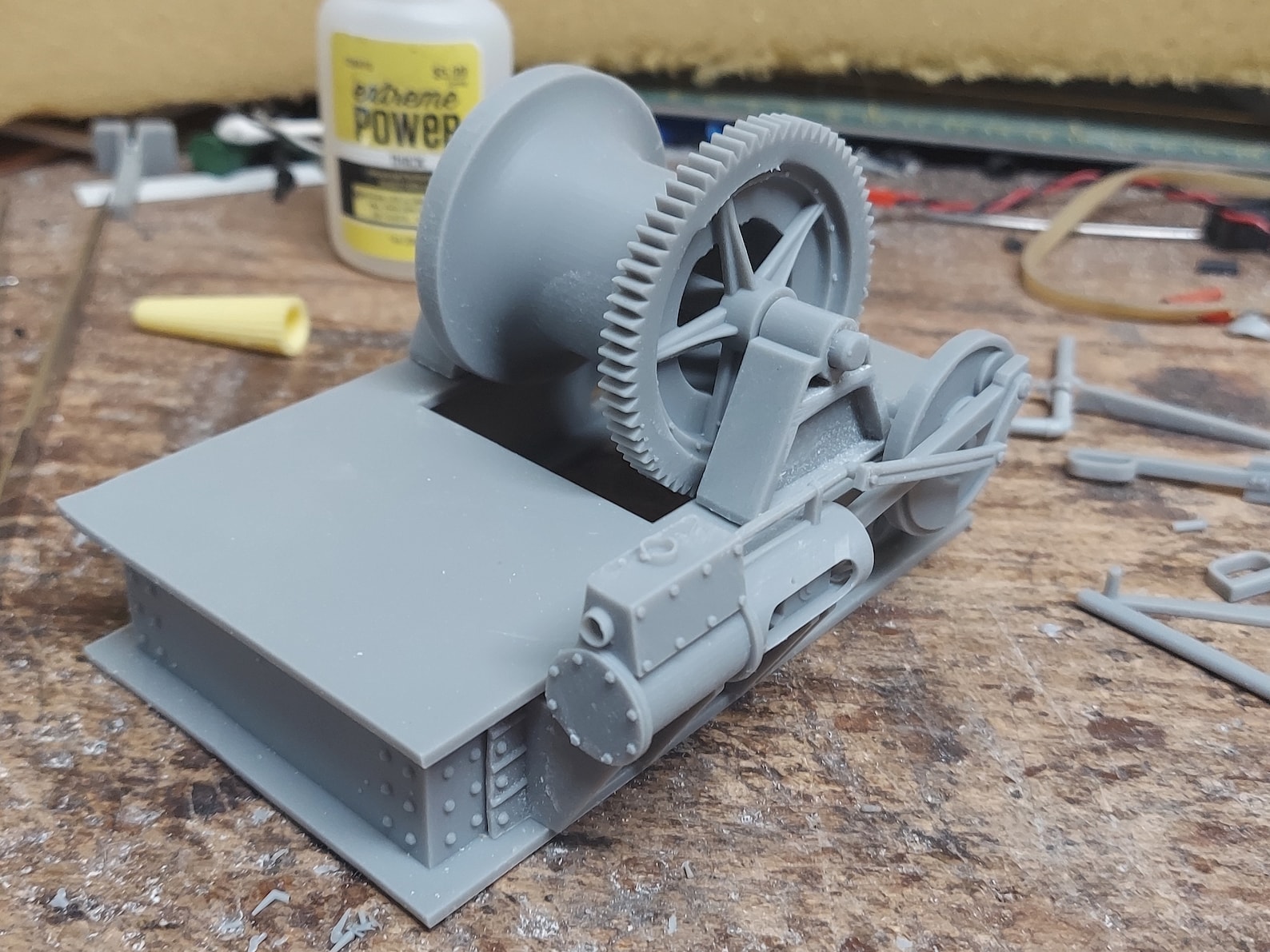 G Scale 3D Printed Steam Winch - Etsy