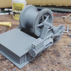 G Scale 3D Printed Steam Winch - Etsy
