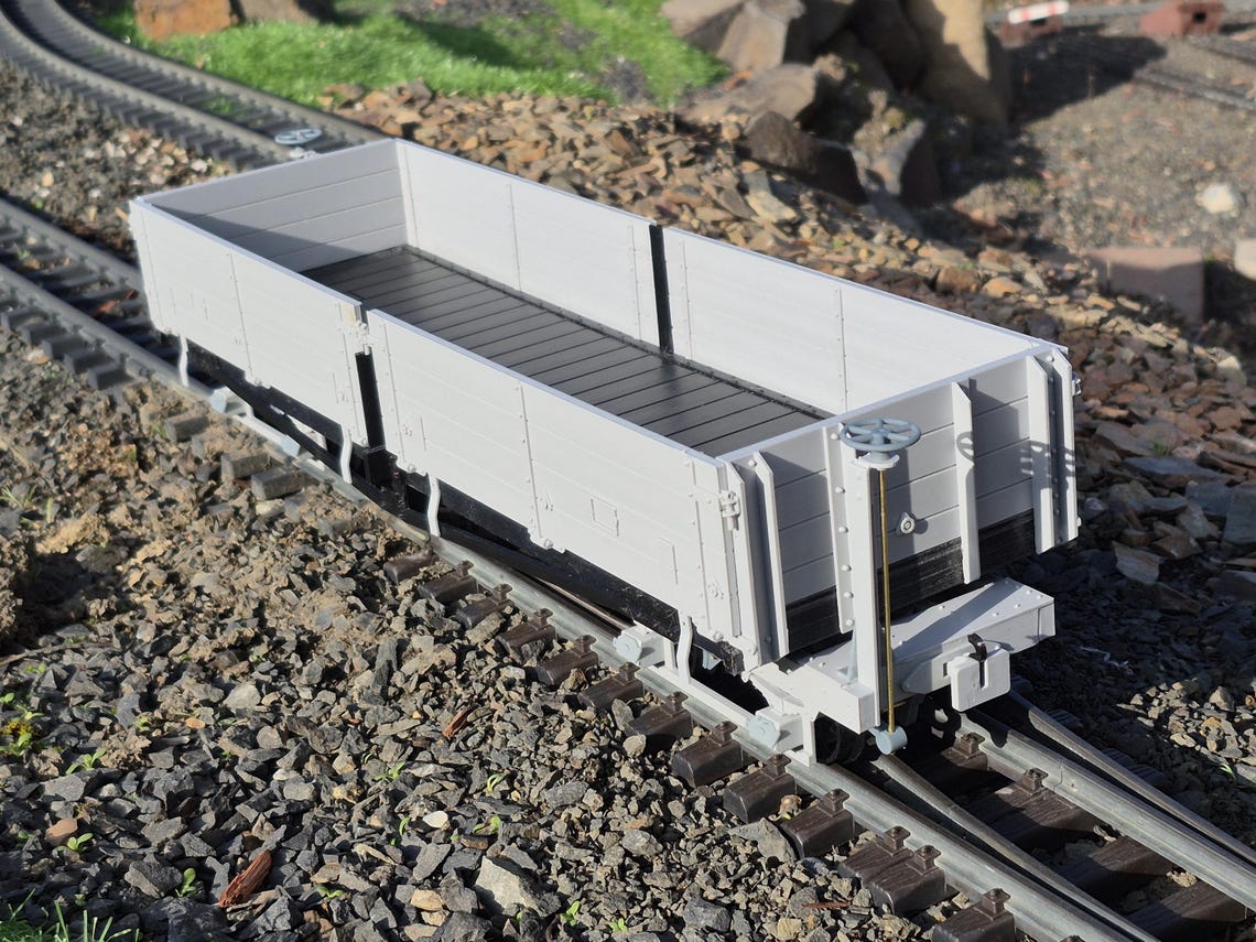 New 7/8th WDLR Class D Wagon Kit - Etsy