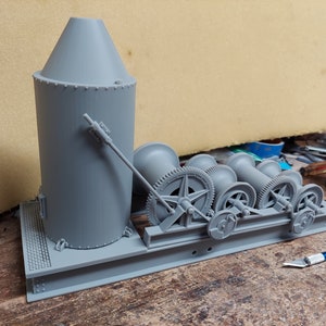 G Scale 3D Printed 6 Drum Steam Donkey "yarder" Kit - Etsy