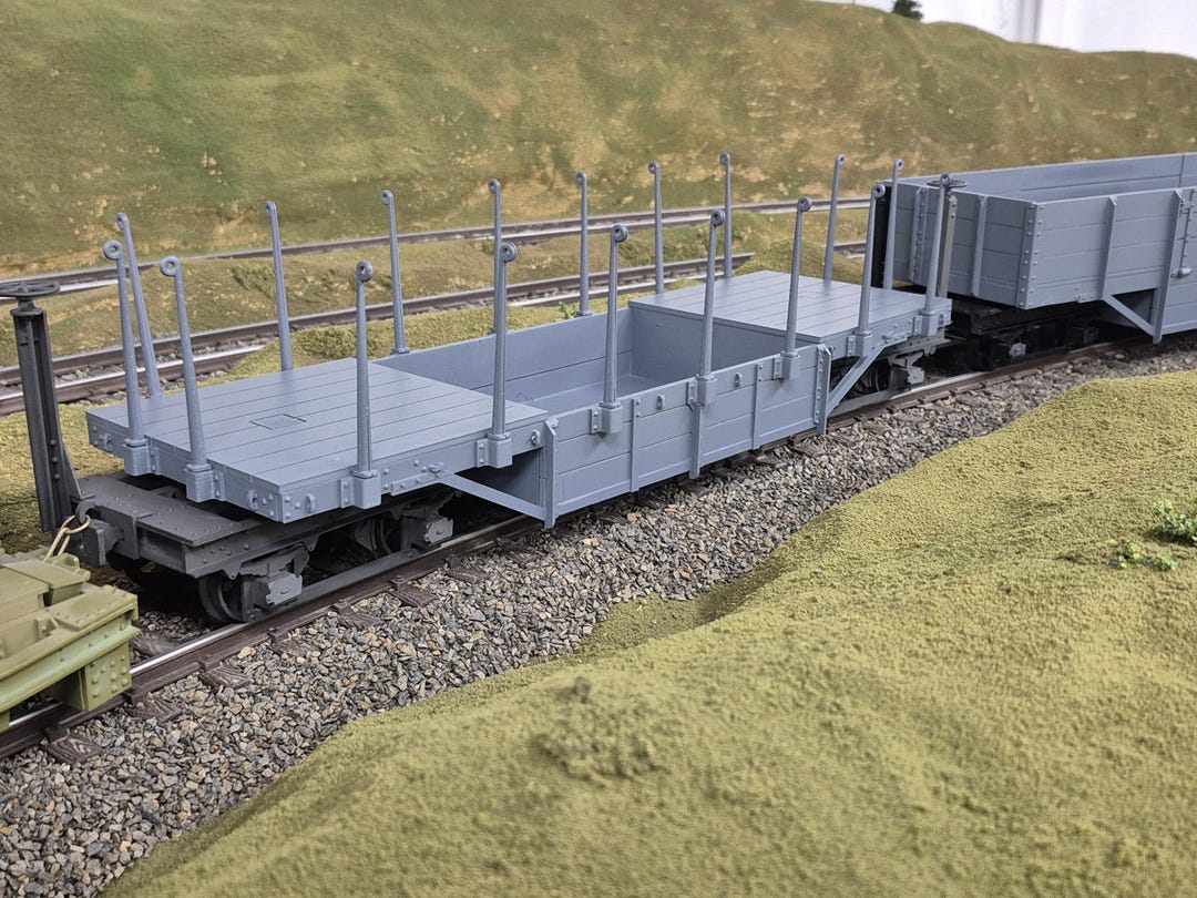 7/8th WDLR Class F Wagon Kit With Bogies - Etsy