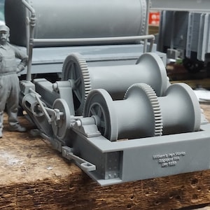 G Scale 3D Printed 3 Drum Steam Donkey "yarder Extension" Kit - Etsy