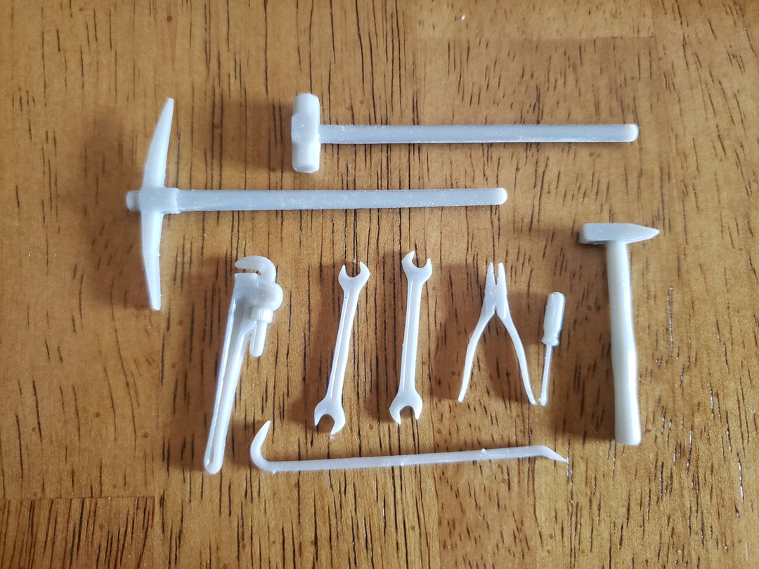 7/8ths Tool Set, Model Train, G Scale 3D Printed 1:13.7 Scale - Etsy