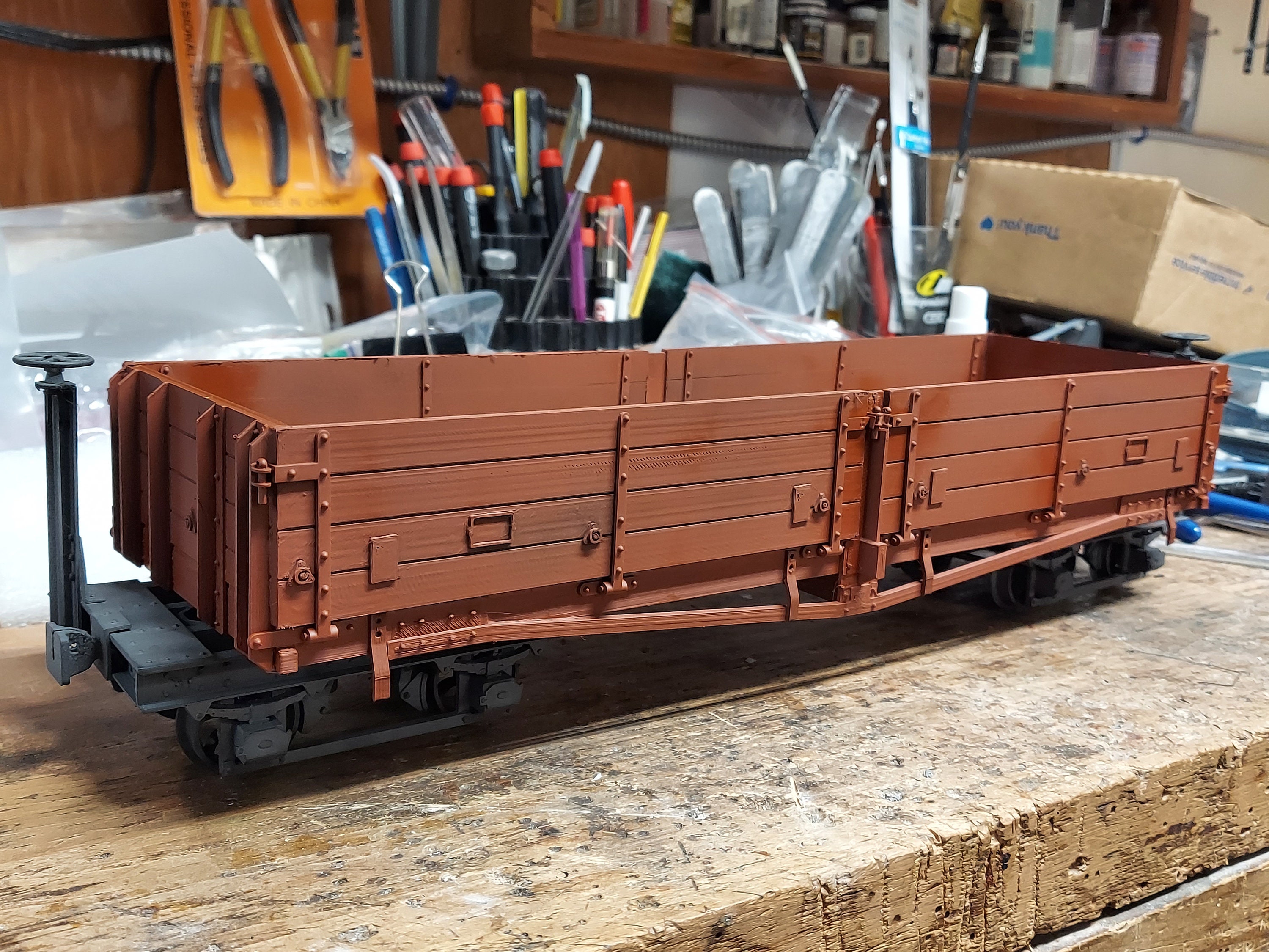 New 7/8th WDLR Class D Wagon Kit - Etsy