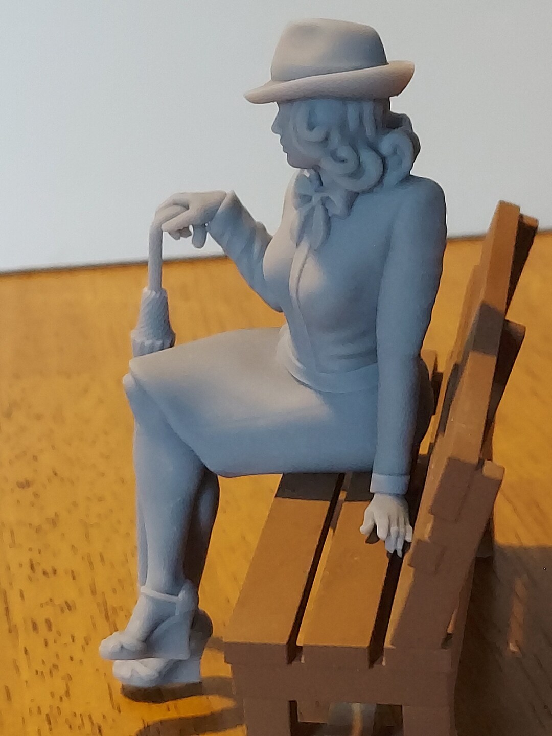 Unpainted 20.3 G Scale Model Seated Women 11 Figure - Etsy