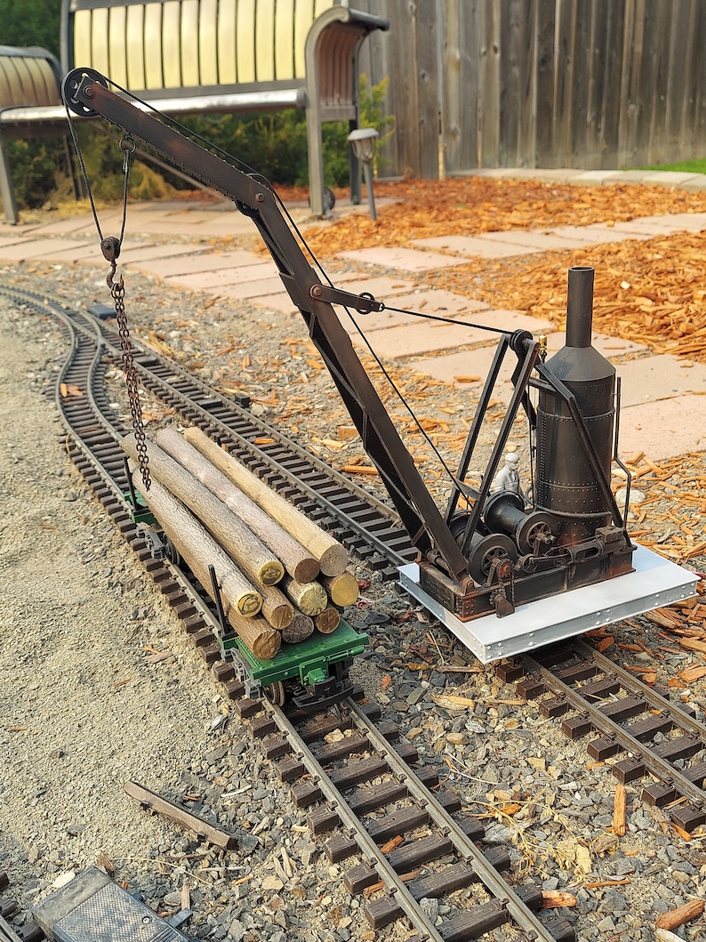 G Scale 3D Printed Willamette 2 Drum Steam Donkey Kit With Boom - Etsy