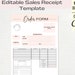 Editable Order Form Template Pink, Printable and Customizable Order ...