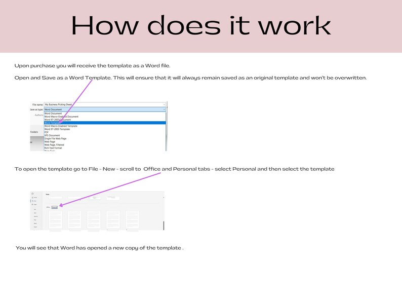 MS Word Fillable Picking Sheet Template, Reseller Inventory Record ...