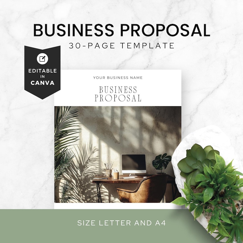 Editable Business Proposal Template, Client Project Business Pitch ...