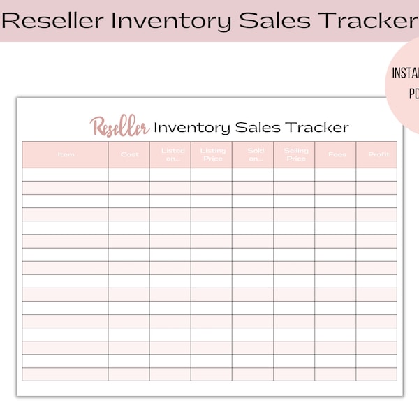 Reseller Printables - Etsy