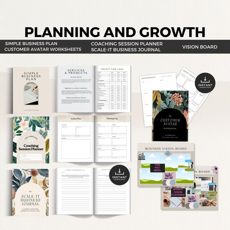 Small Business Starter Kit Bundle for Branding, Marketing and Growth ...