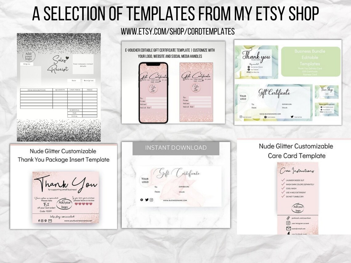 Editable Inventory Tracker, Printable Business Inventory Record ...