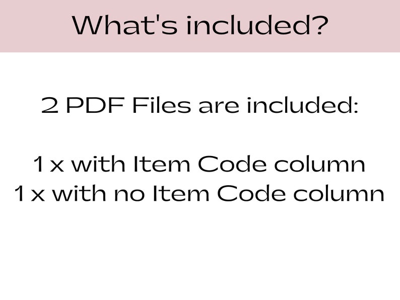 Inventory Tracker Printable, Inventory Template, Inventory Management ...