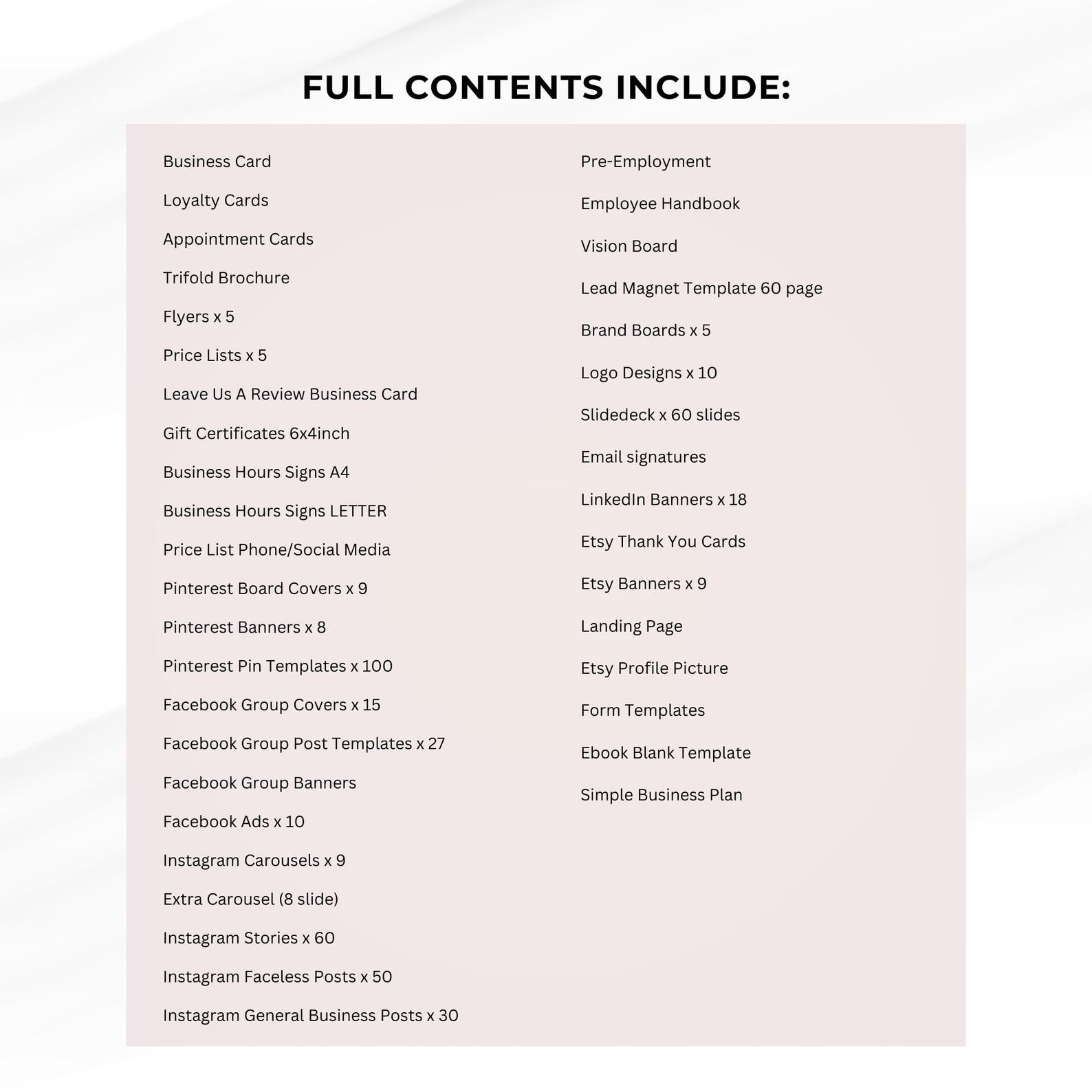 Small Business Starter Kit Canva, Editable Business Templates, Start-up ...