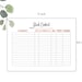 Stock Control Template, Inventory Management PDF Printable Record Sheet ...