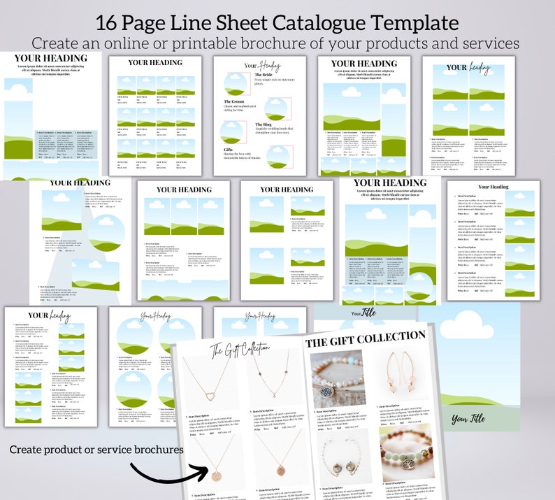 Editable Small Business Forms Bundle, Instagram Post Templates and Line ...