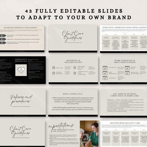 Home Care Service Slide Deck, Employee Onboarding / Training Slides ...