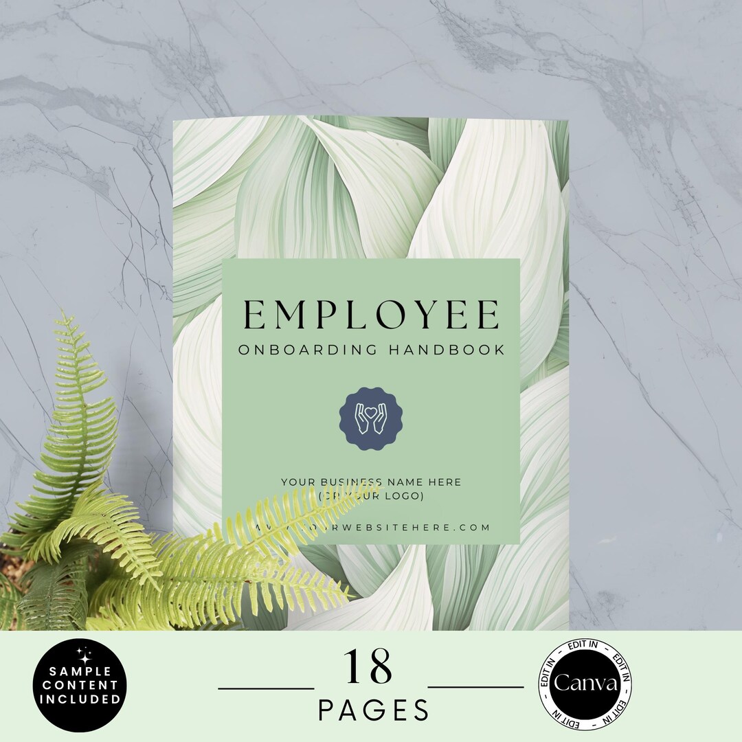 Home Care Employee Onboarding Welcome Handbook Template, HR Checklist ...