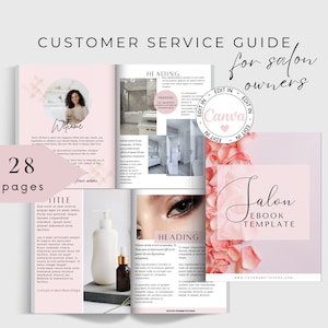 Salon Service Guide for Clients and Customers, Customer Service ...