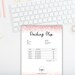 Pink Glitter Editable Packing Slip Template, Packing Slip Canva ...