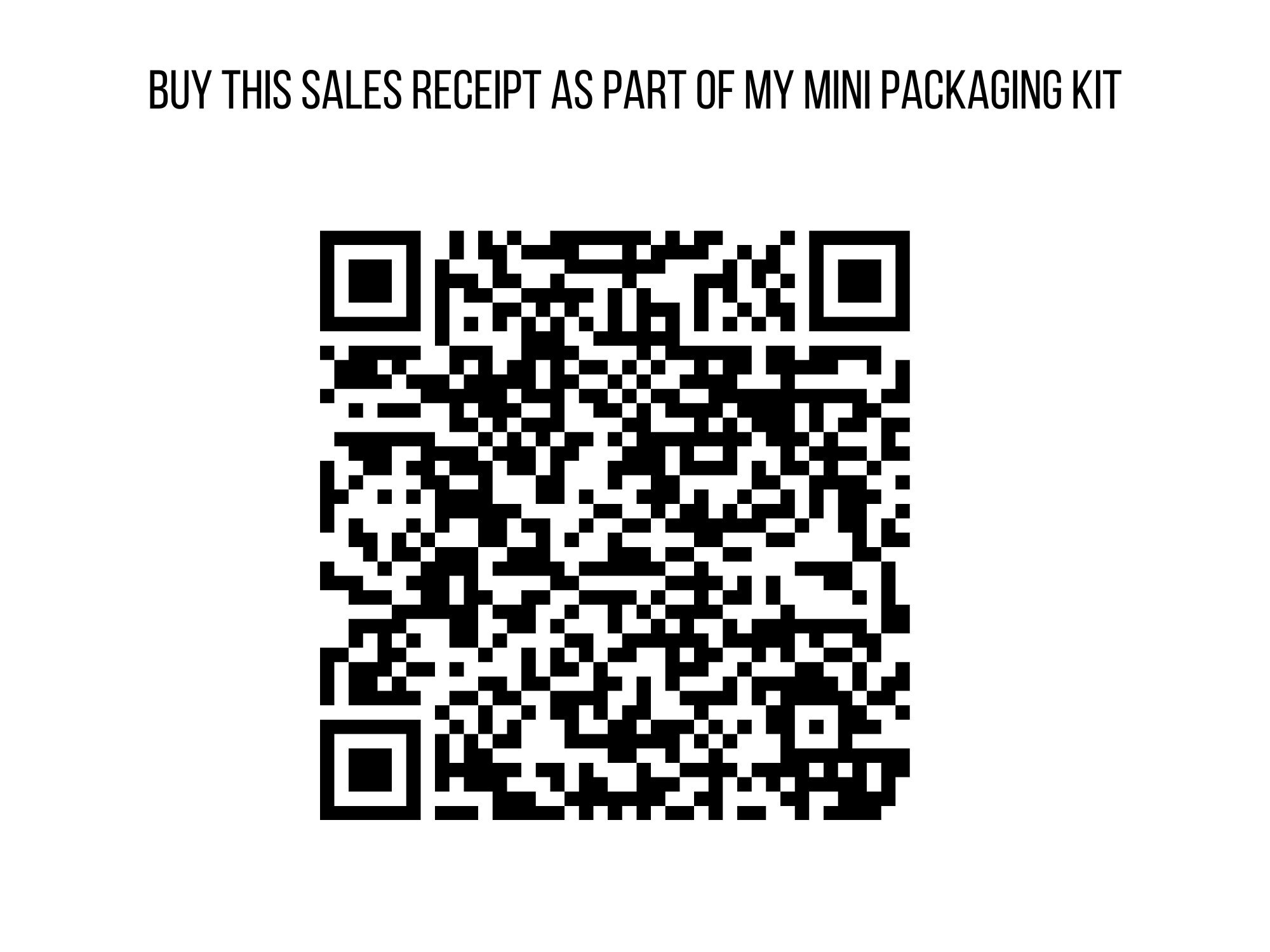 Editable Business Sales Receipt Template, Customizable and Printable ...