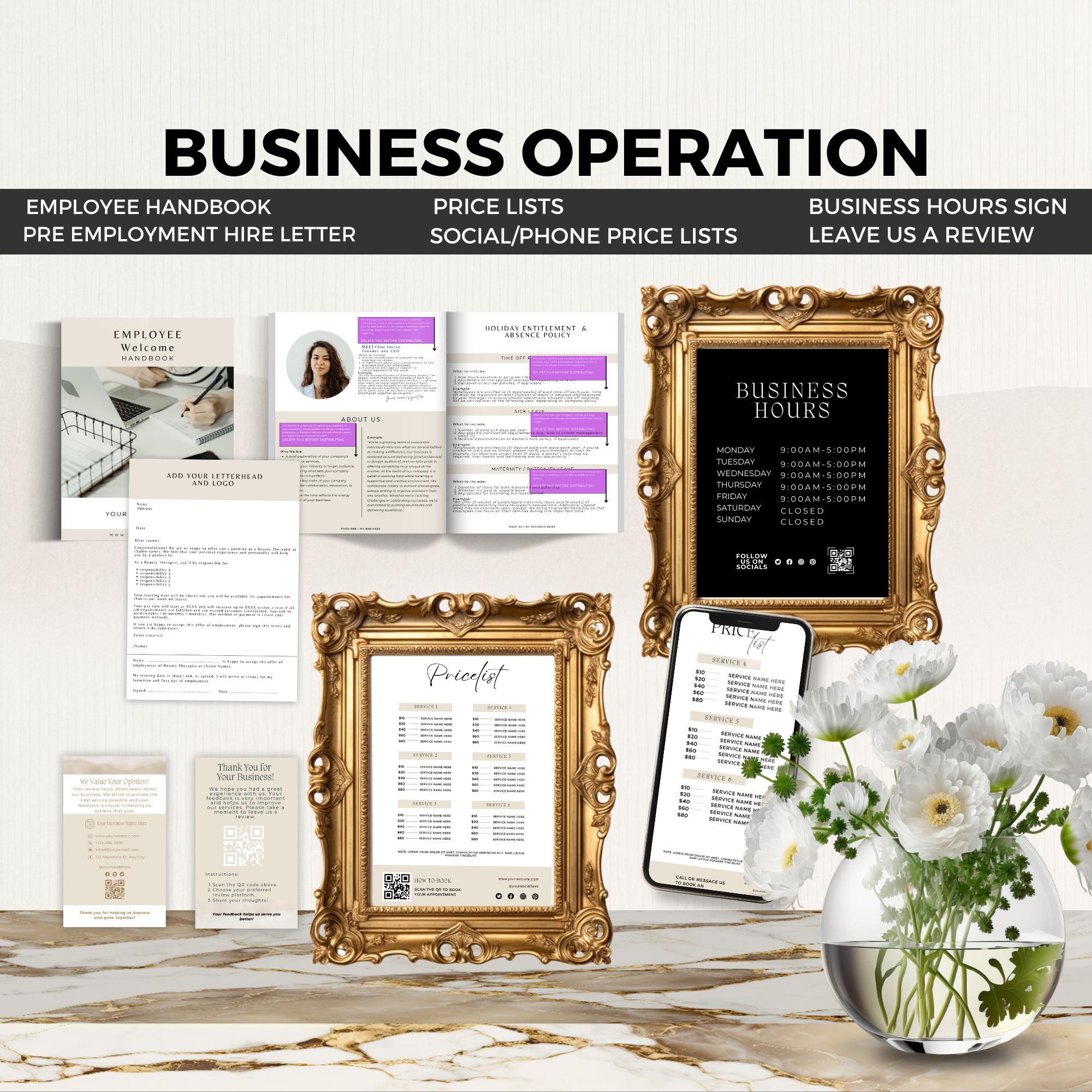 Small Business Starter Kit Bundle for Branding, Marketing and Growth ...