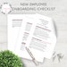Employee Onboarding Template, New Hire Checklist, Welcome Packet, New ...