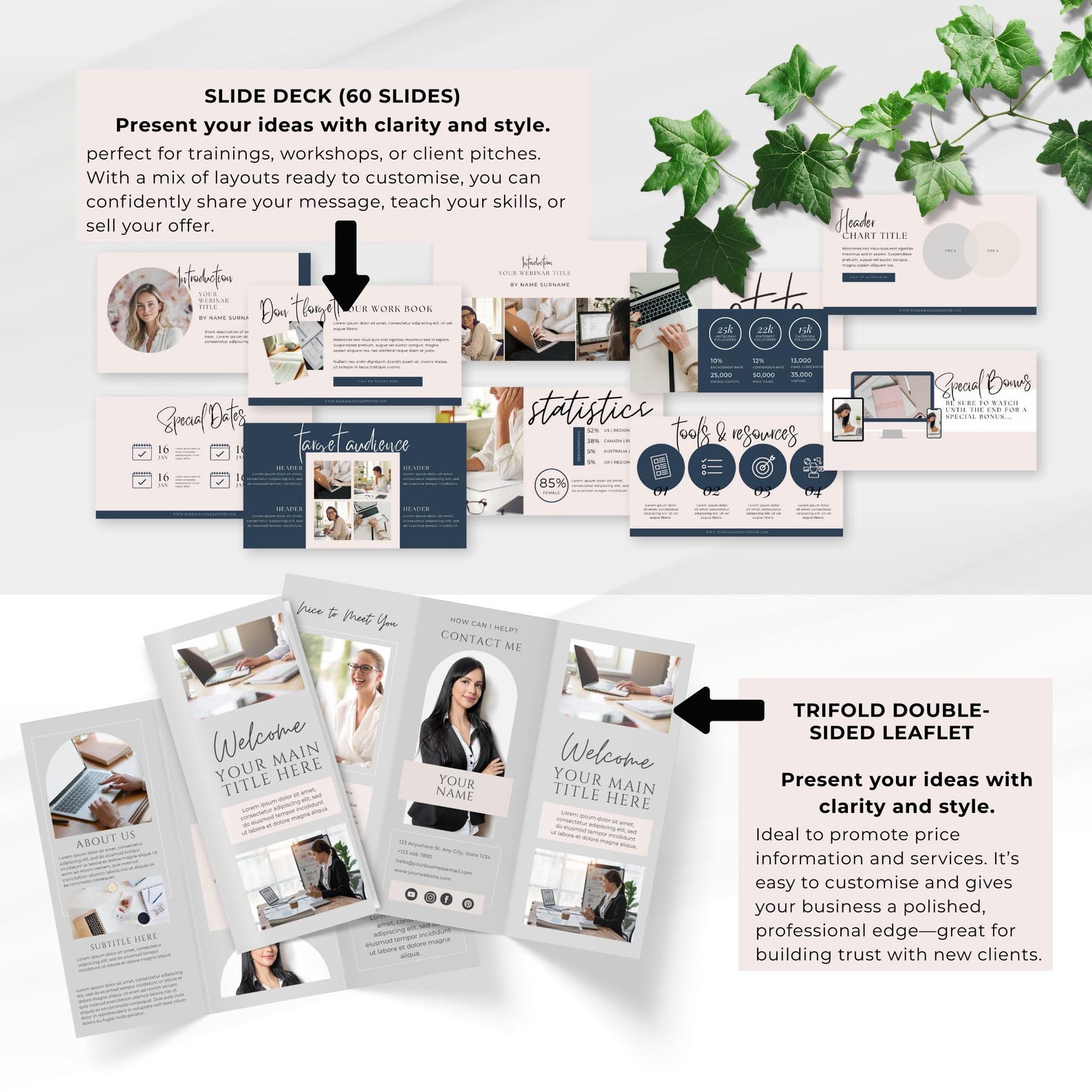 Small Business Starter Kit Canva, Editable Business Templates, Start-up ...