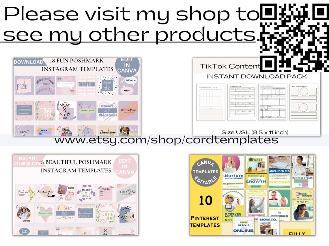 Editable Inventory Tracker Printable Business Inventory - Etsy