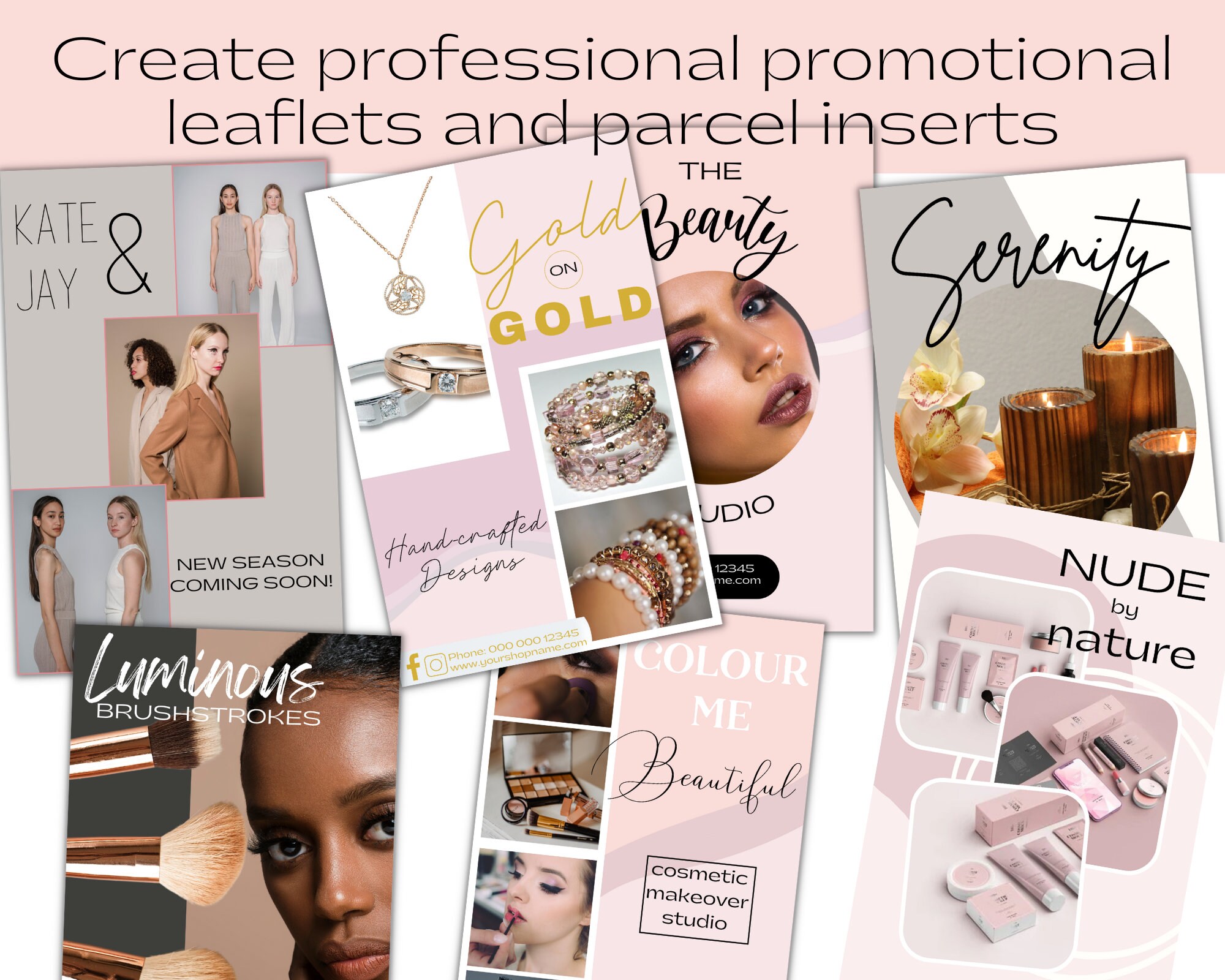 Mockup Templates to Create Sales Flyers. Make Advertising Leaflets With ...