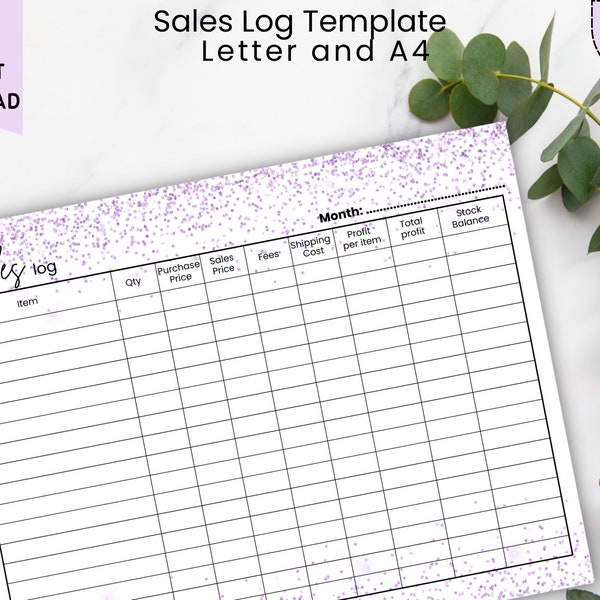 Car Sales Tracker - Etsy