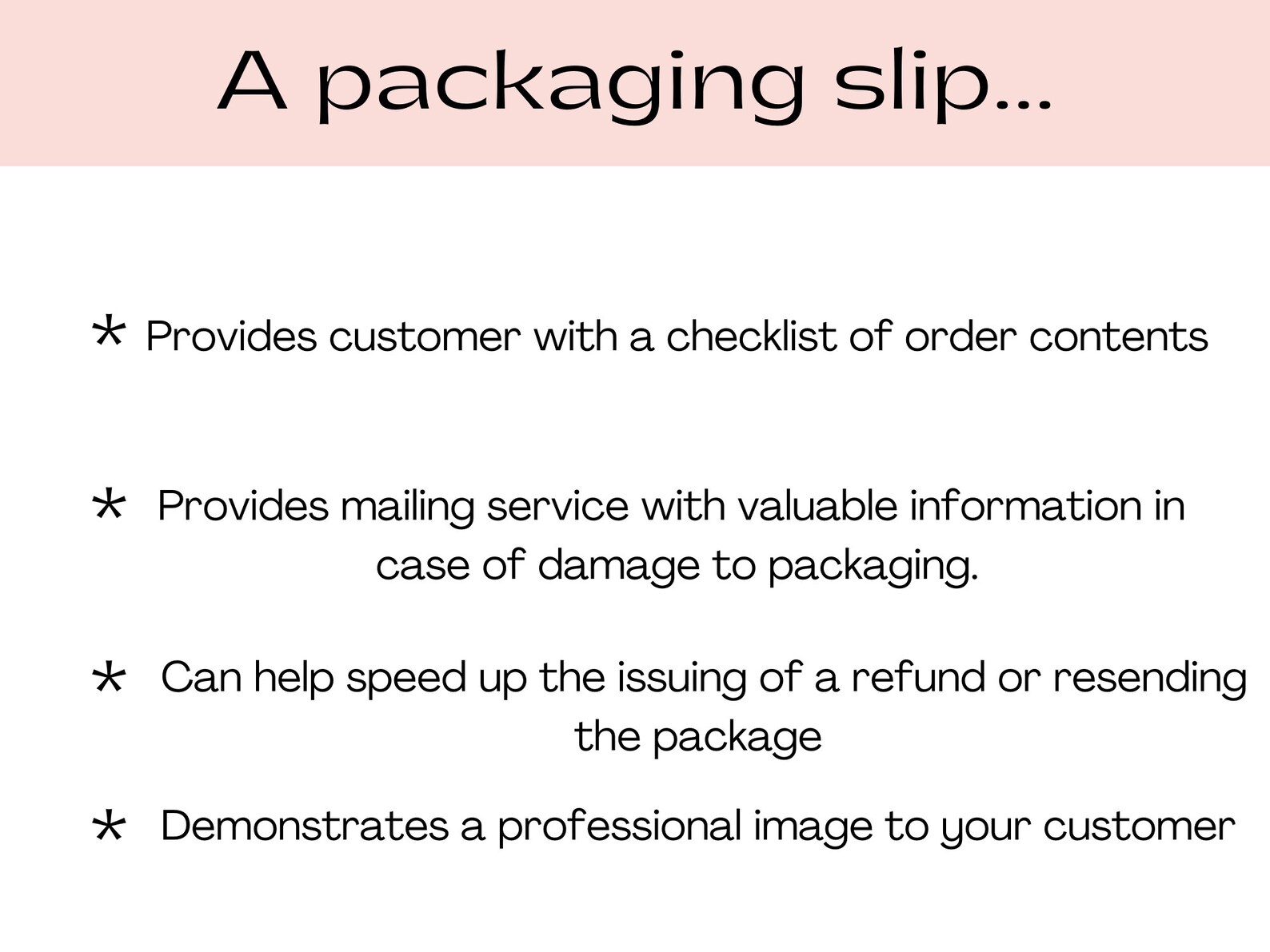 Pink Glitter Editable Packing Slip Template, Packing Slip Canva ...