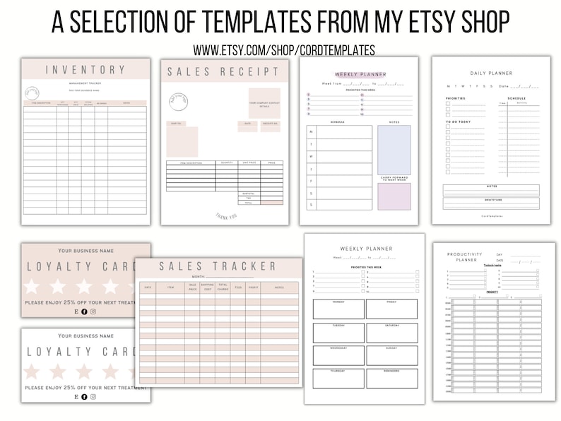 Pink Editable Order Form Template, Printable and Customizable Order ...